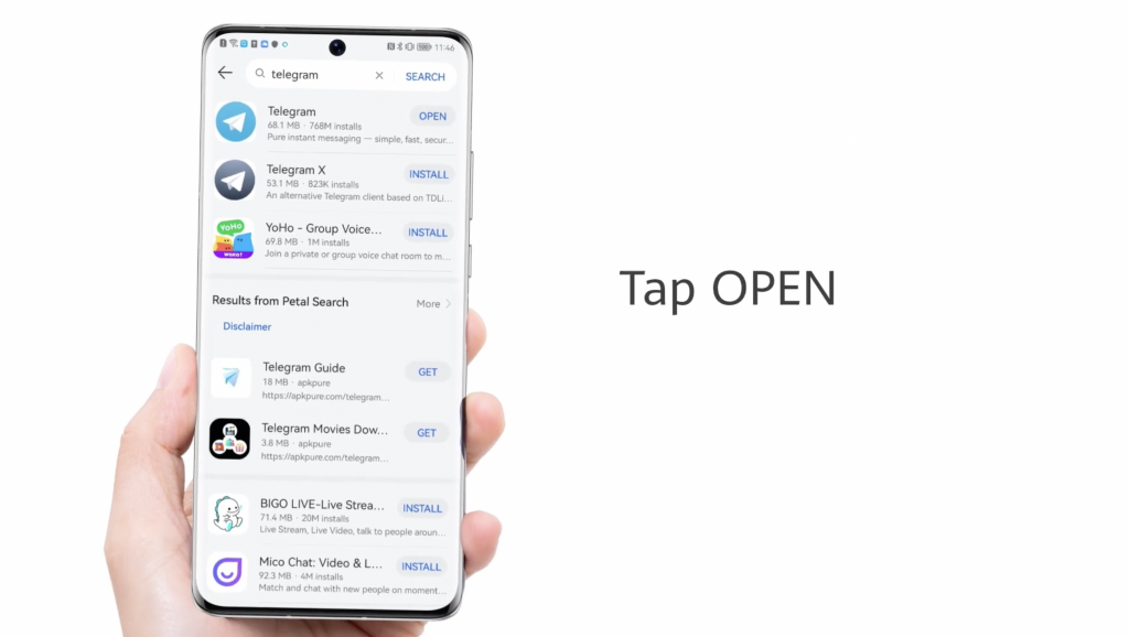 How to Install Telegram on Huawei Phone - Gulfinside