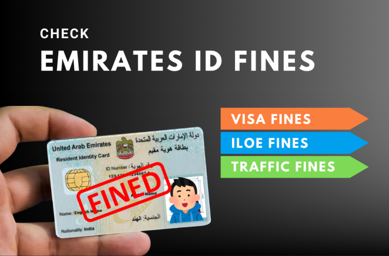 How to Check Fine on Emirates ID by using MOI or TAMM App - Gulfinside